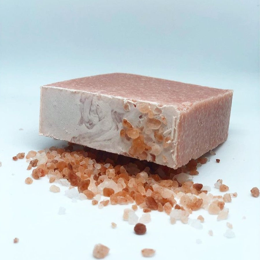 Himalayan Pink Salt Soap - Exfoliator - Vegan – Ode to Earth